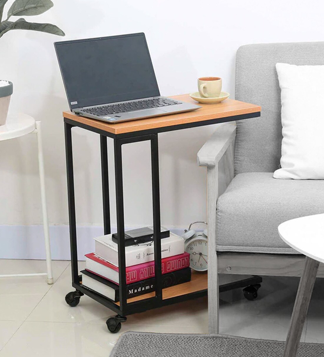 Buy Leo End Table in Bavarian Beech Colour at 36% OFF by Workspace by ...