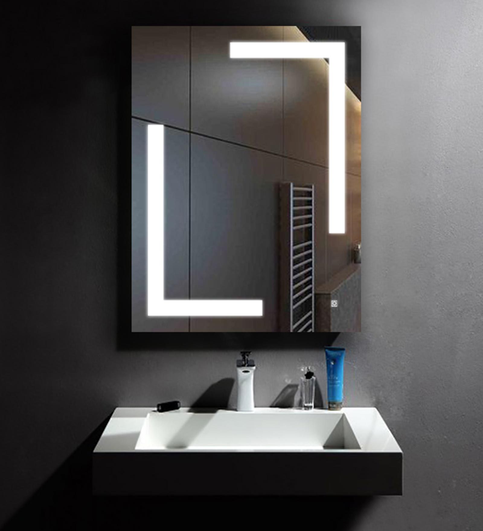 Buy Silver Glass LED Wall Mirror at 40% OFF by Elegant Arts and Frames ...