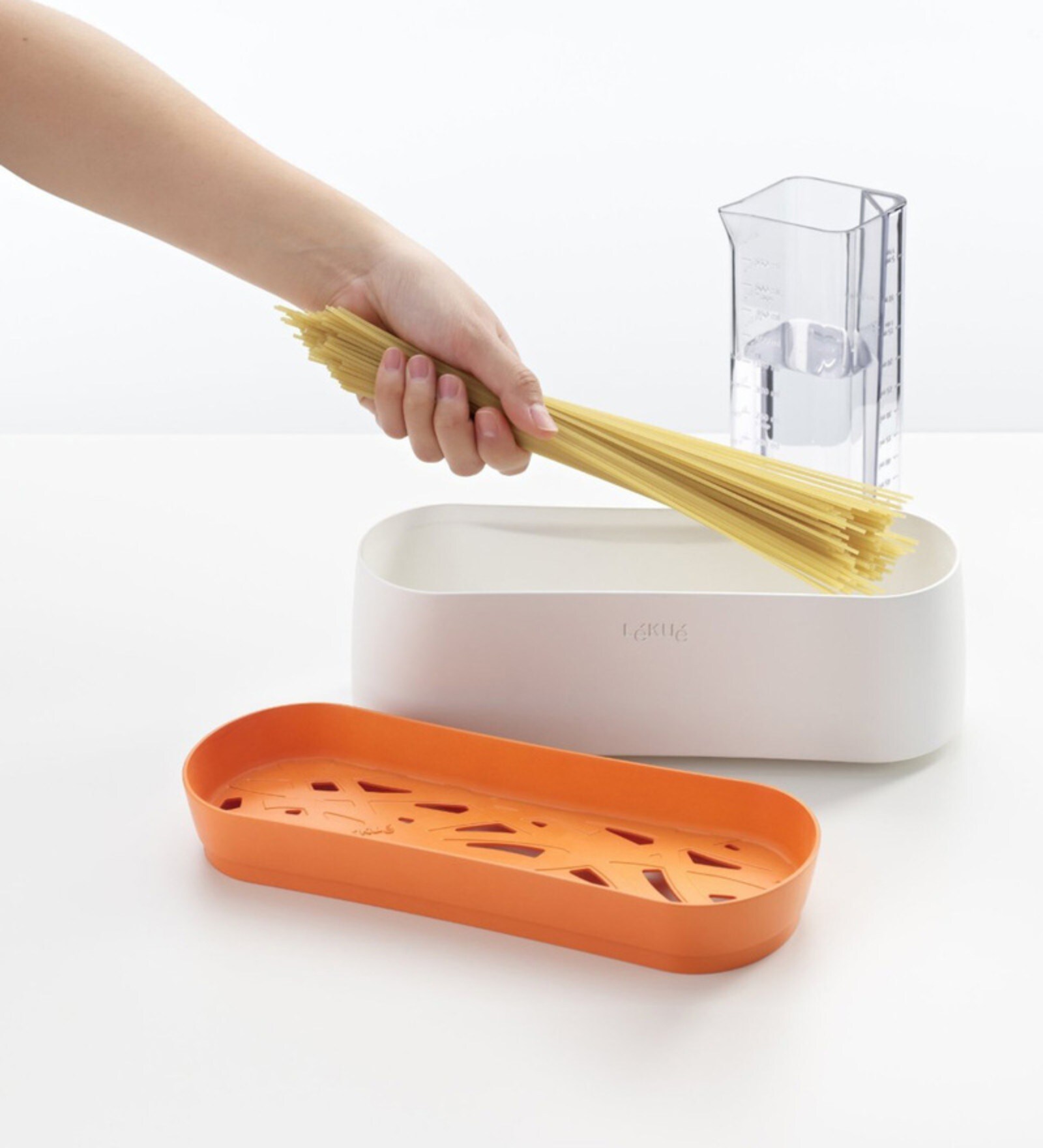 Buy Lekue Orange Microave Pasta Cooker Online - Containers & Jars ...