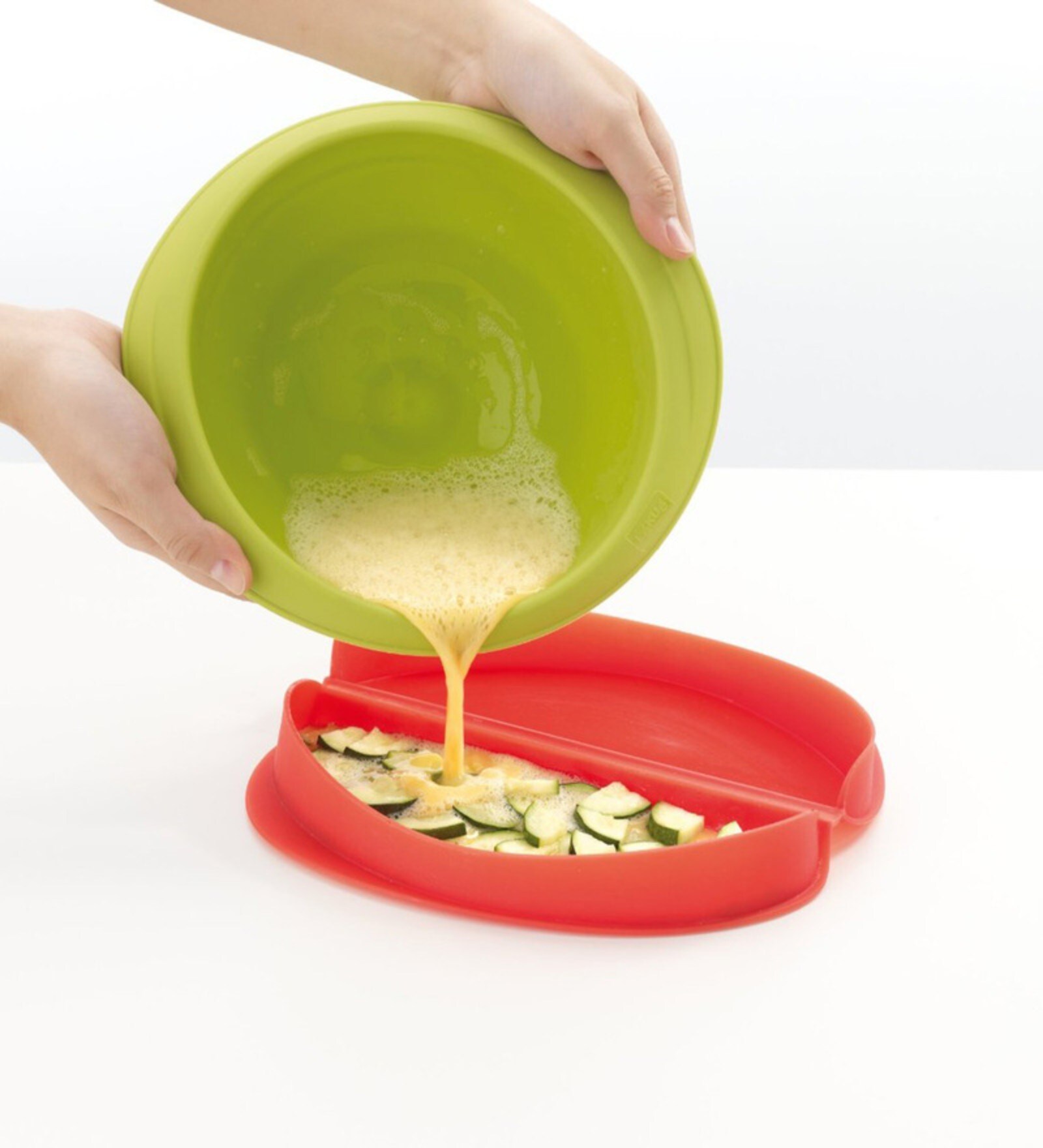 Buy Lekue Red Silicone Omelette Maker Online - Containers & Jars ...