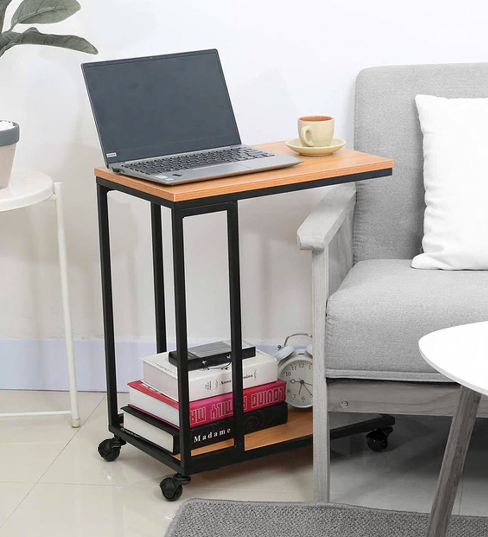 Buy Leo End Table in Bavarian Beech Colour at 36% OFF by Workspace by ...