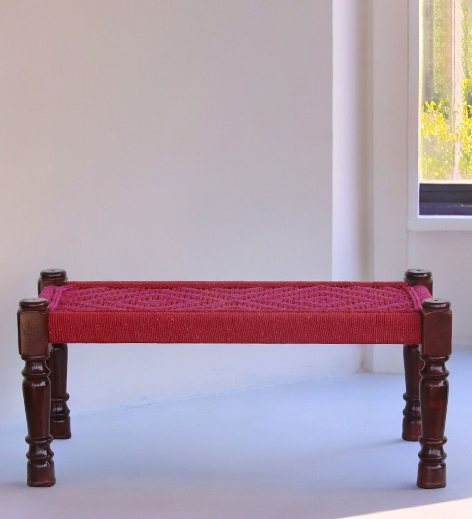Buy Leo Mini Solid Wood Bench in Multicolour Colour at 20% OFF by Pour ...