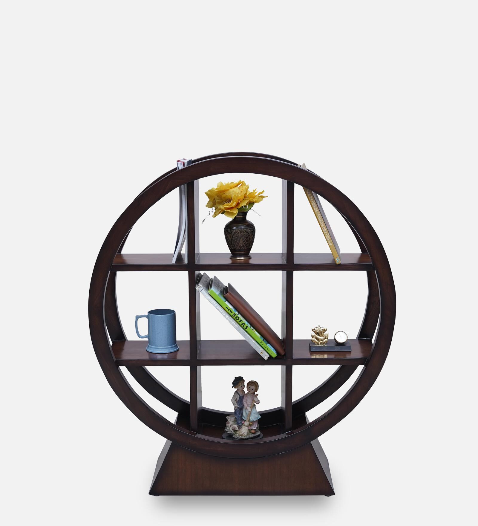 Buy Lexus Book Shelf in Walnut Finish at 15% OFF by Hansa Palace ...