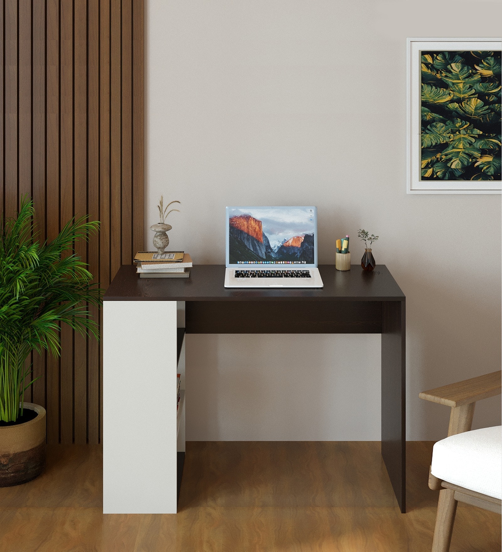 Buy Lexus Large Writing Table in Wenge & White Finish at 25% OFF by ...