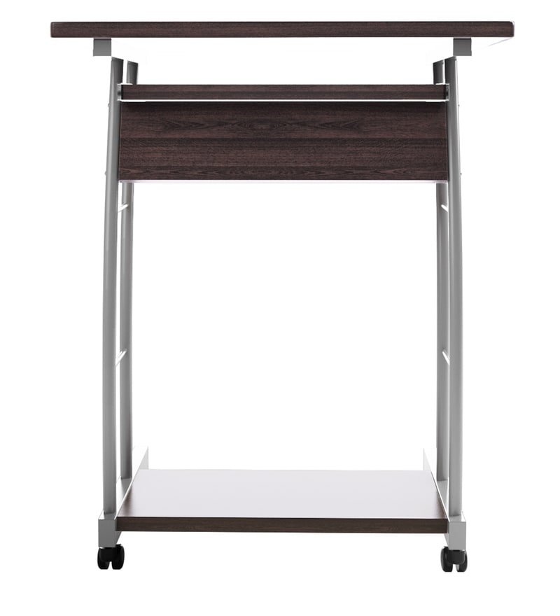 Buy Leo Computer Table in Walnut Finish Online - Computer Tables ...