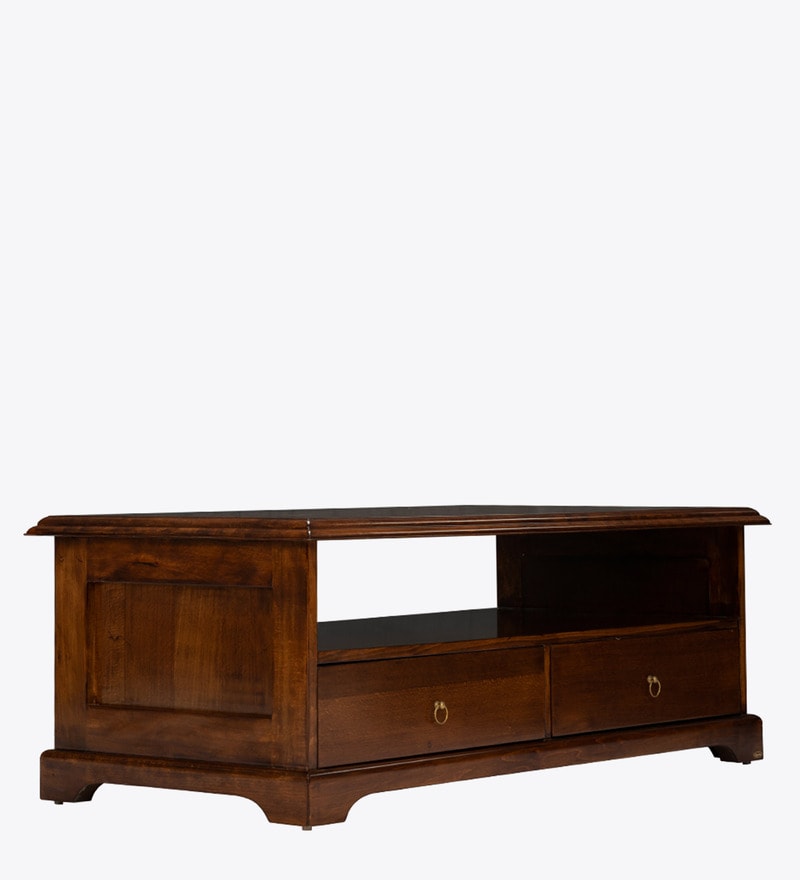 Buy Lewis Coffee Table in Dark Oak Colour by Durian Online - Modern ...