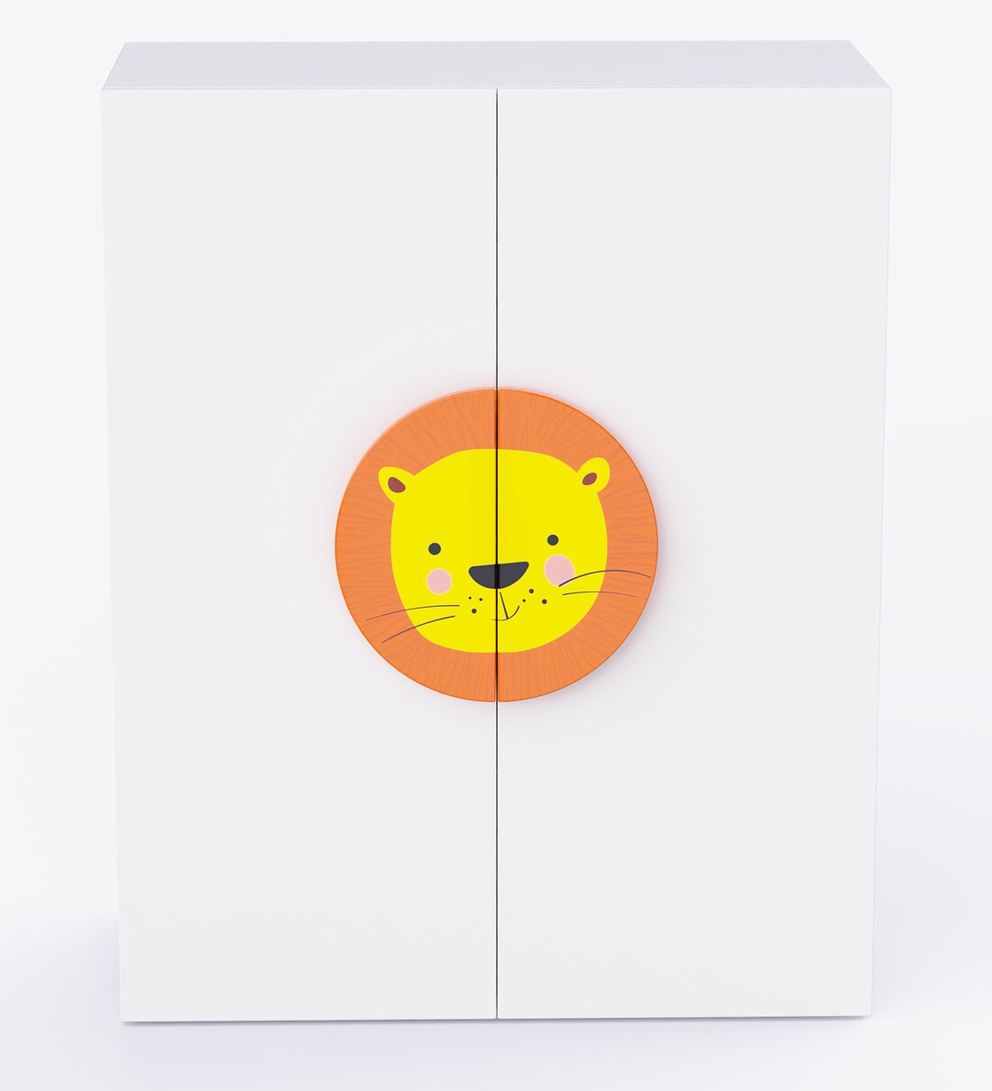 Buy Lion'S Den Kids Storage Cabinet in White Colour Online - Kids ...