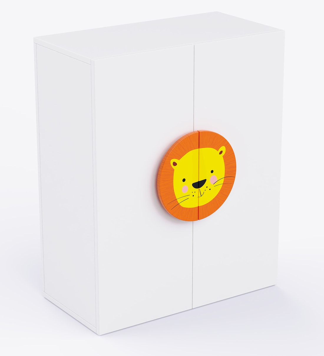 Buy Lion'S Den Kids Storage Cabinet in White Colour Online - Kids ...