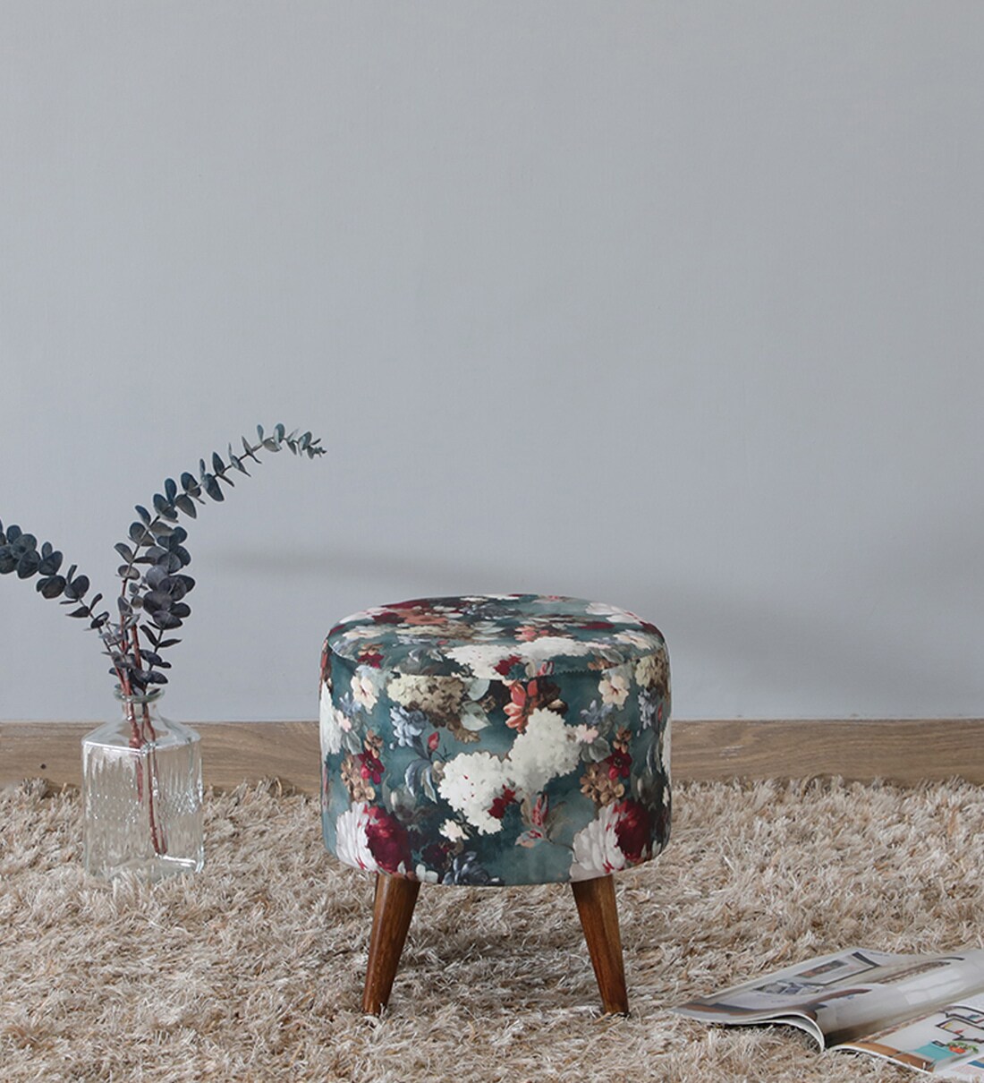 Buy Little Fabric Foot Stool (Set of 2) In Multicolour at 33% OFF by ...