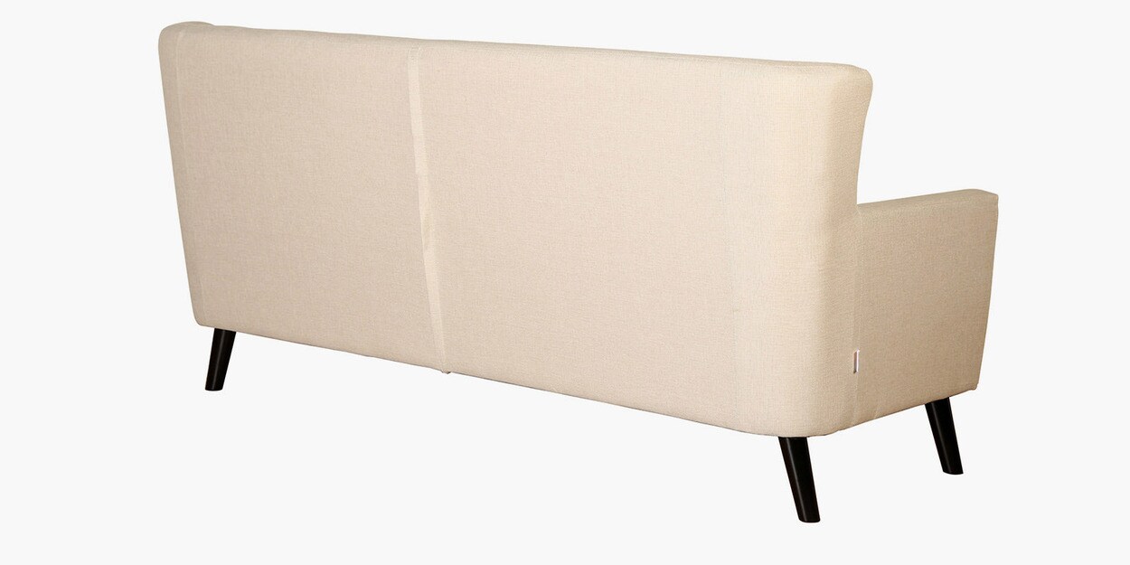 Buy Lima 3 Seater Sofa in Beige Colour - CasaCraft By Pepperfry Online ...