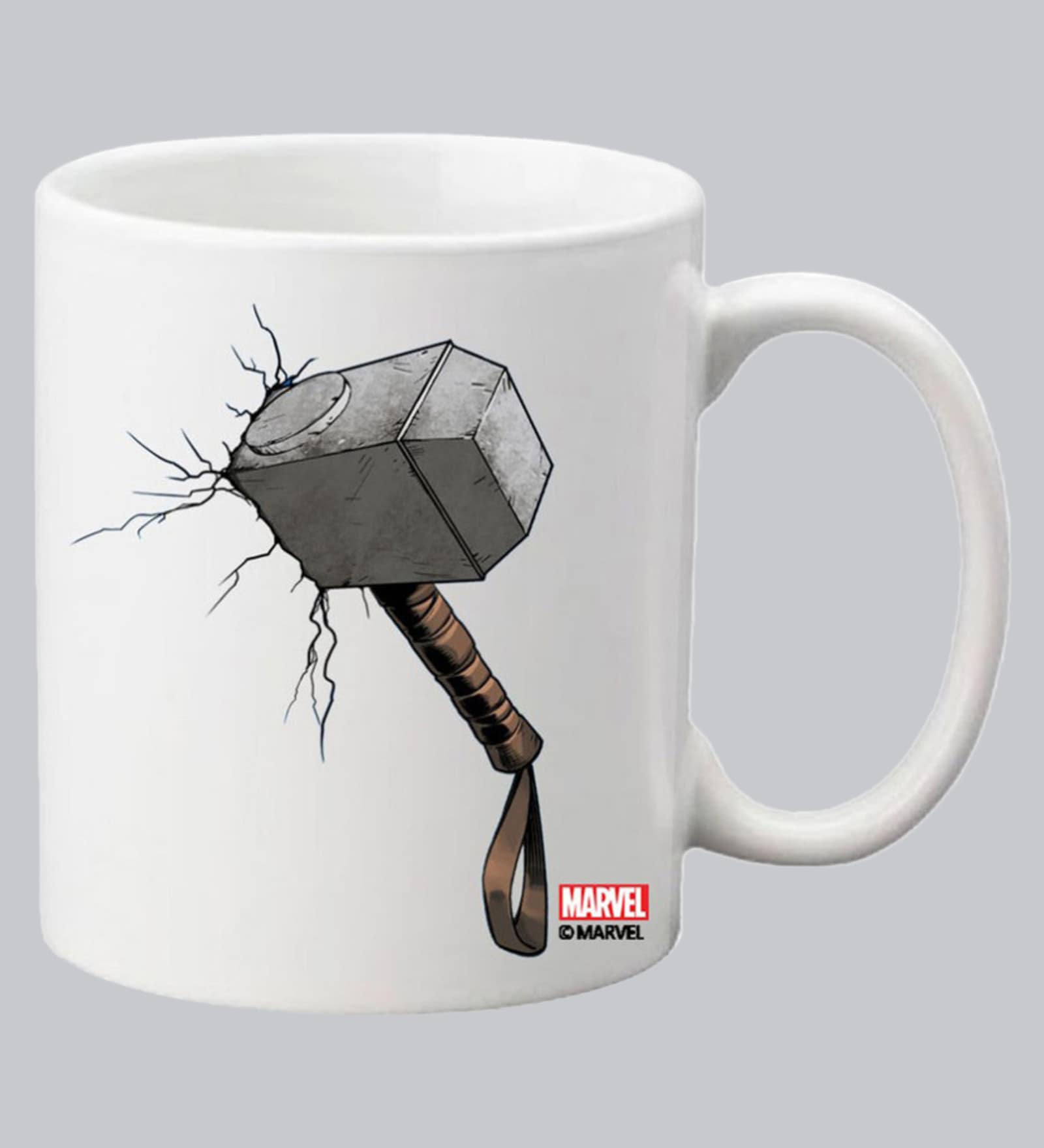 Buy Licensed Thor Hammer Digital Printed Coffee Mug Online - Mugs ...