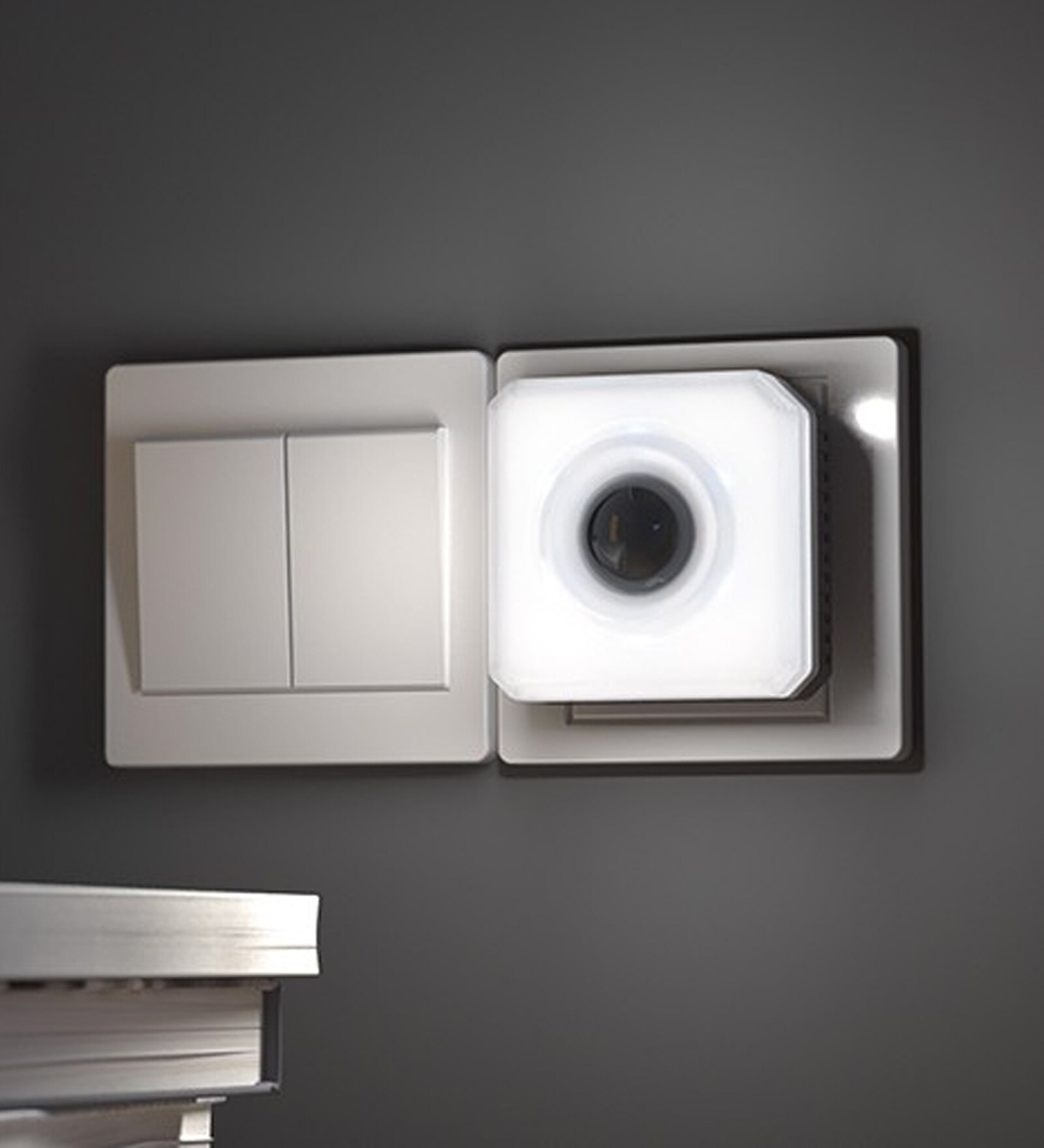 Buy Aidan Plastic LED Wall Flush Mount Light (White) at 44% OFF by ...