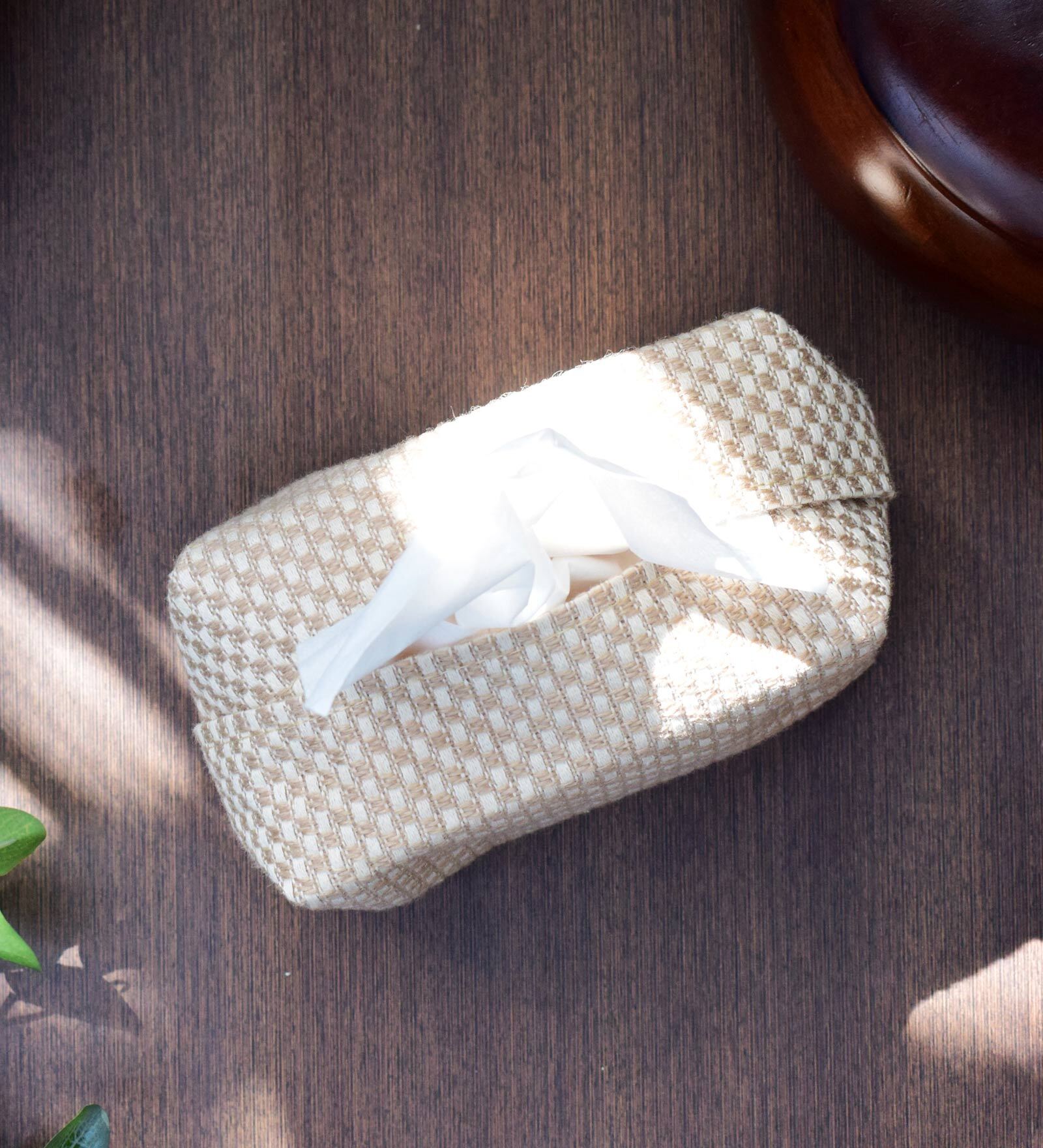 Buy Linear White Cotton Blend Tissue Holder at 55% OFF by Morcee ...