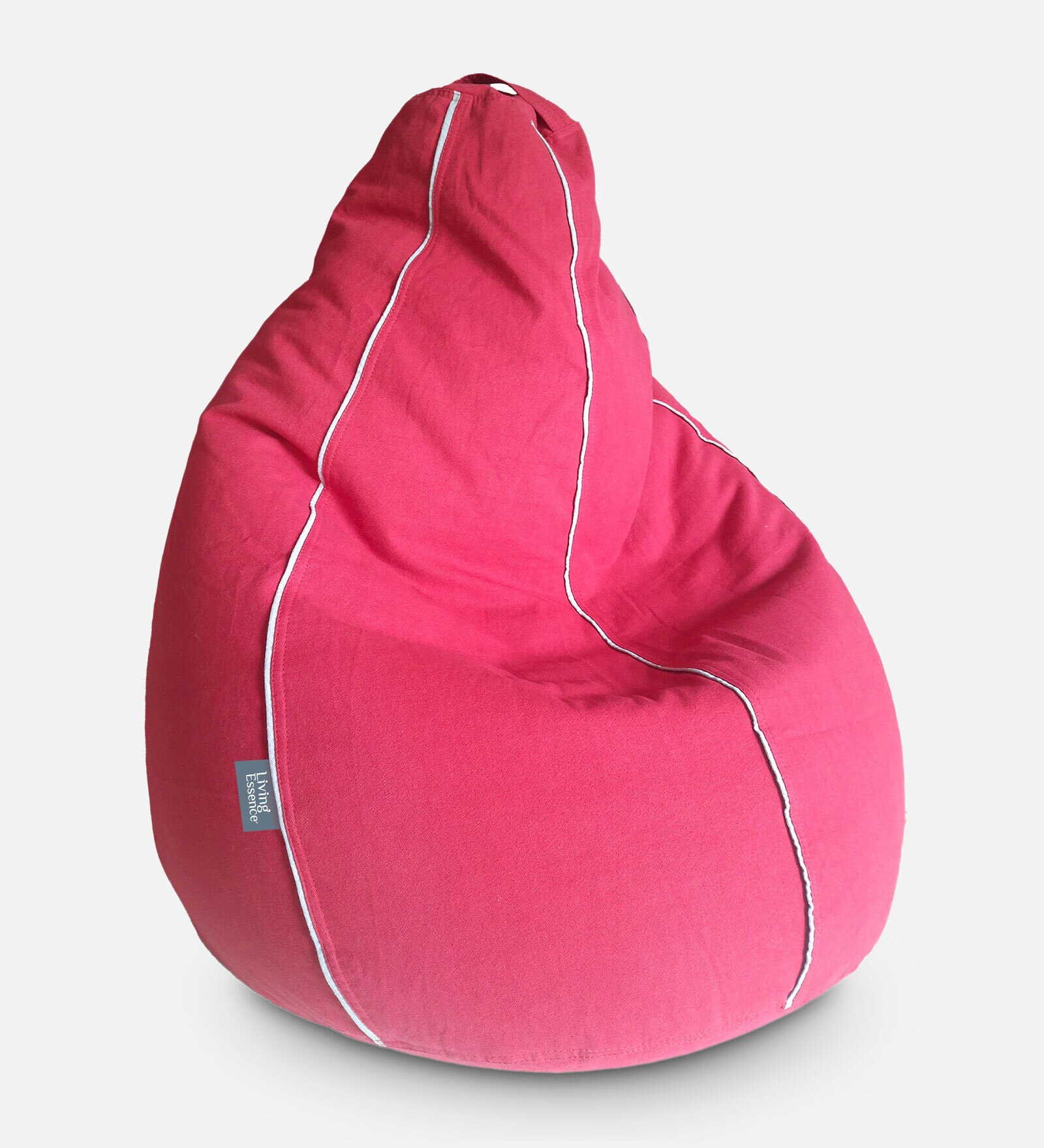 Buy Living XXXL Fabric Bean Bag with Beans in Red Colour at 72% OFF by ...