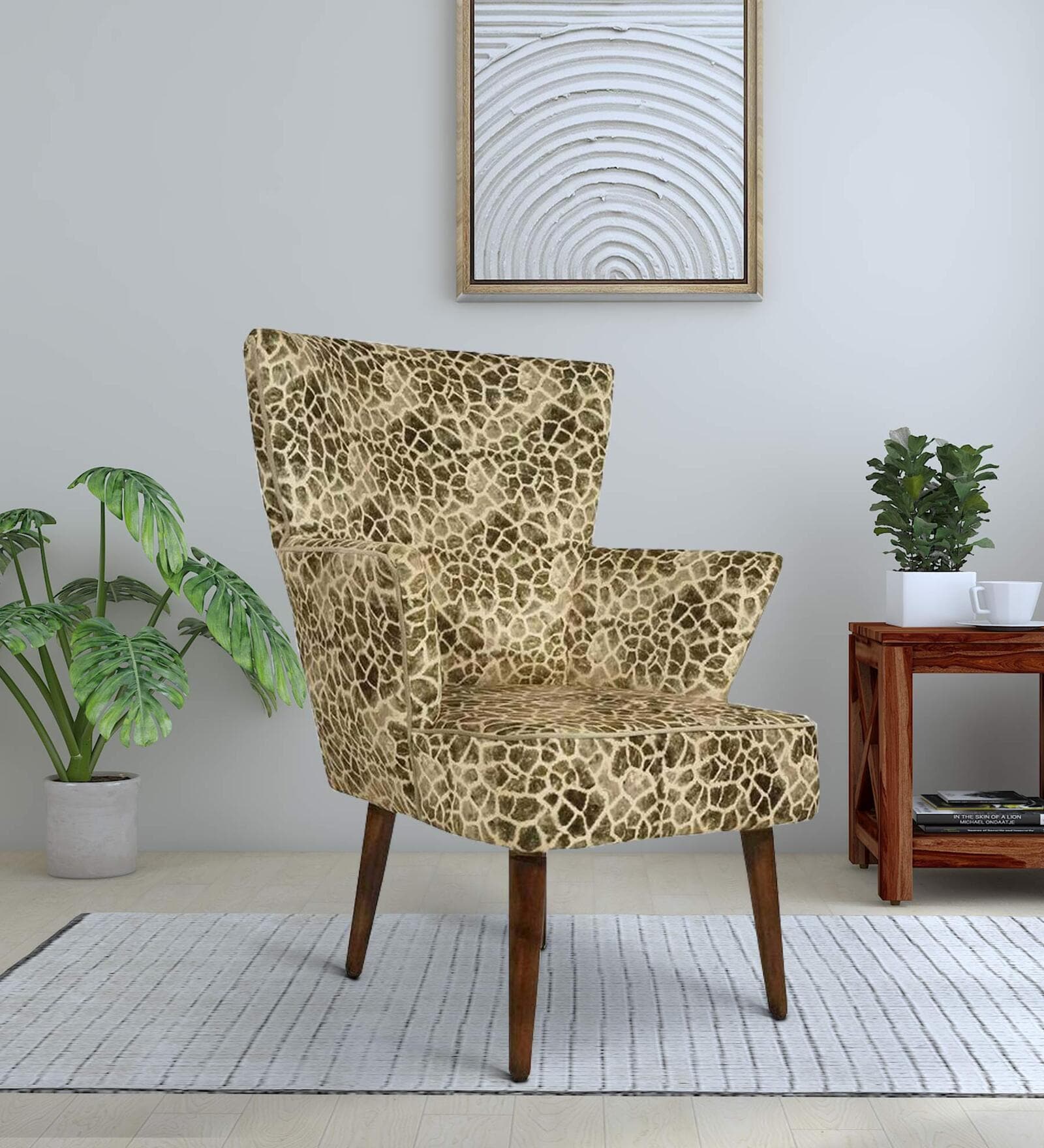 Buy Tavira Full Back Lounge Chair In Multi Colour at 37% OFF by ...