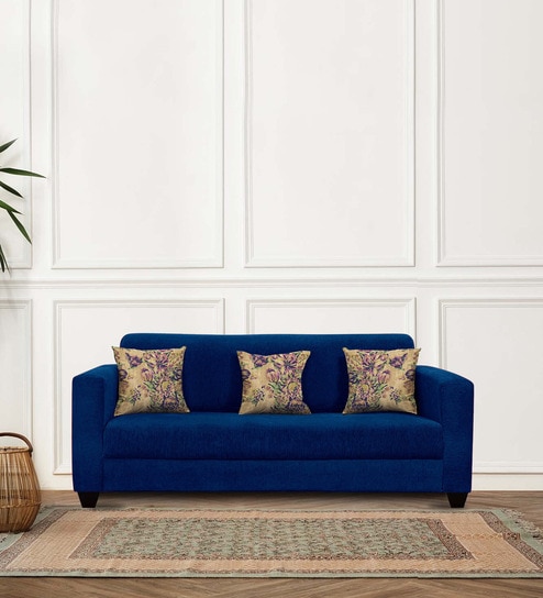 Royal Blue Sofa | Cabinets Matttroy