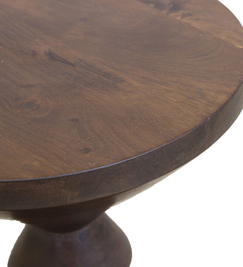 Buy Lin Solidwood Side Table in Natural Finish by HomeTown Online ...