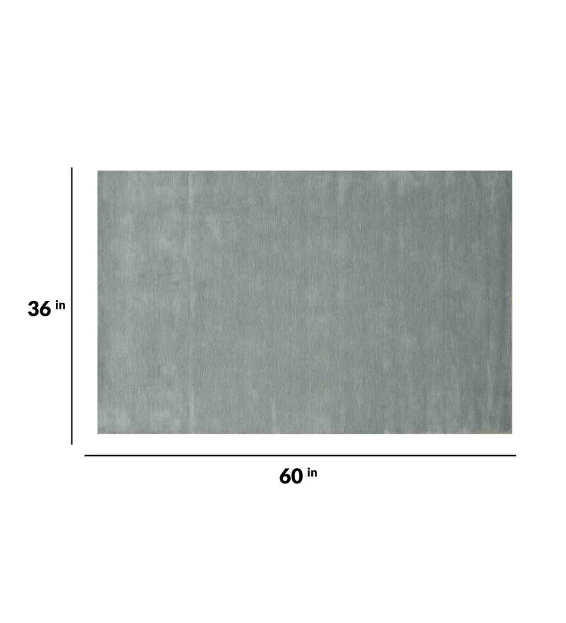 Buy Link Water Wool Arizona 3x5 Feet Hand-Woven Carpet by Saraswati ...