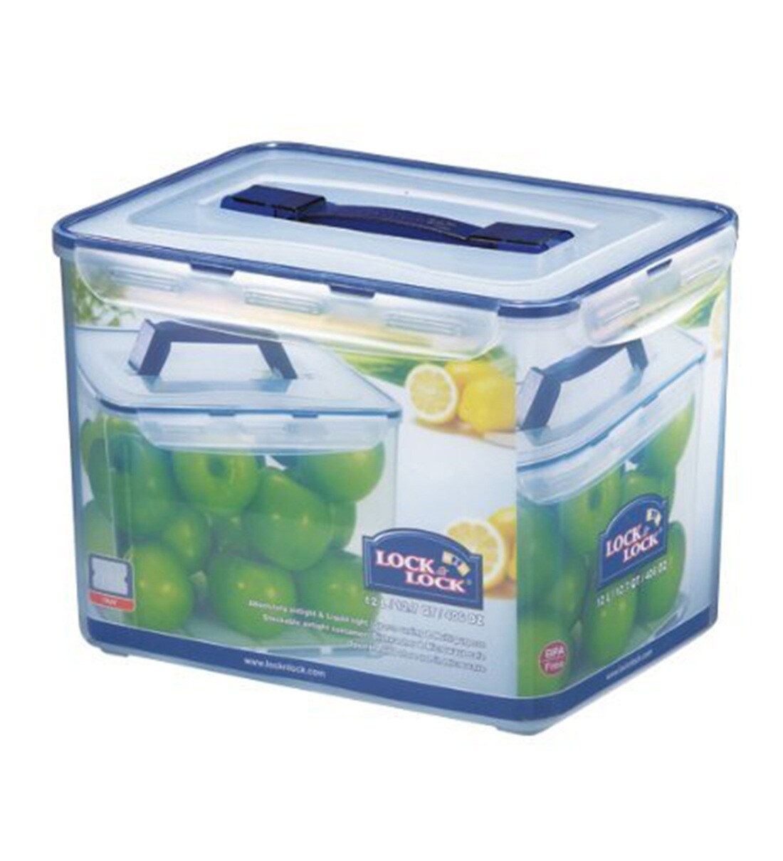 Buy 12 Ltr Plastic Storage Box By Transparent By Lock & Lock Online ...