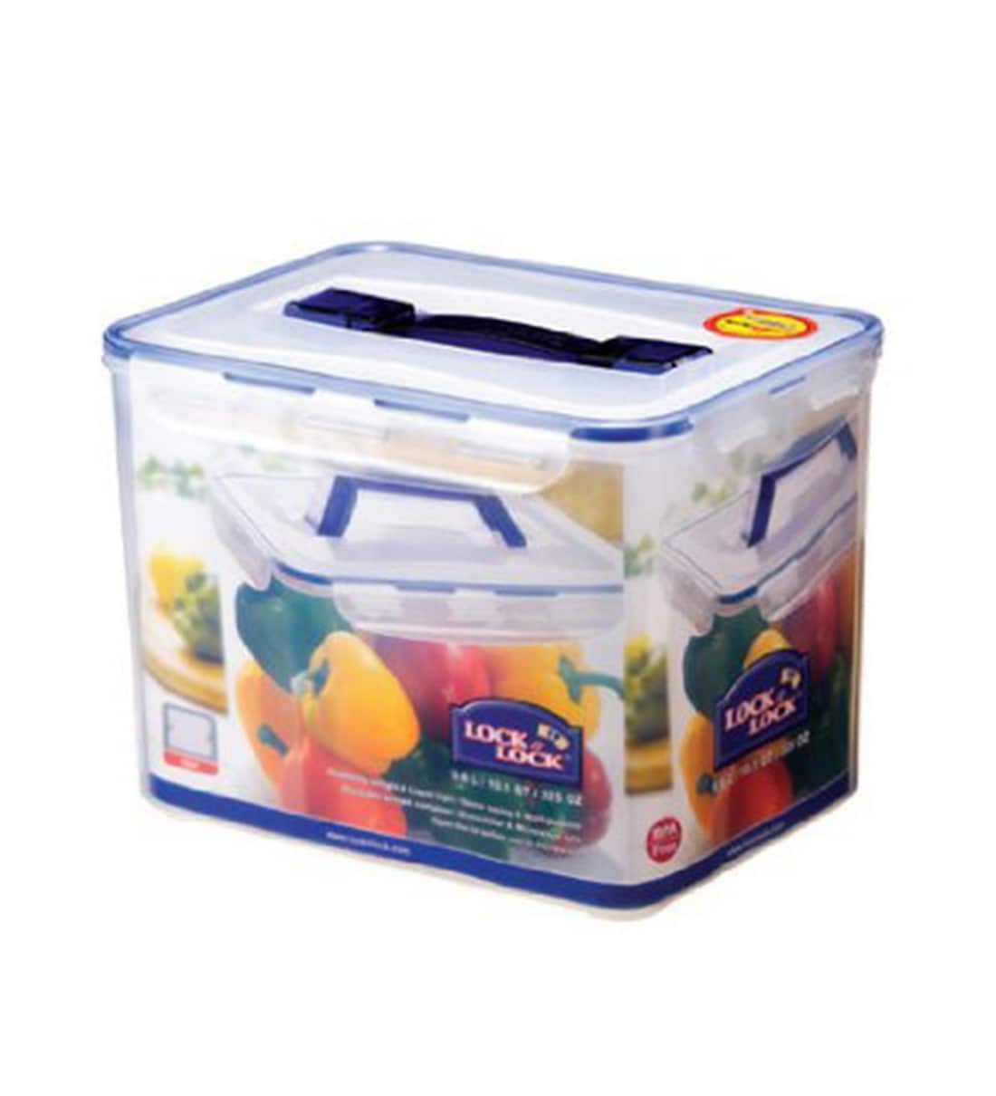 Buy 9.6 Ltr Plastic Storage Box By White By Lock & Lock Online ...