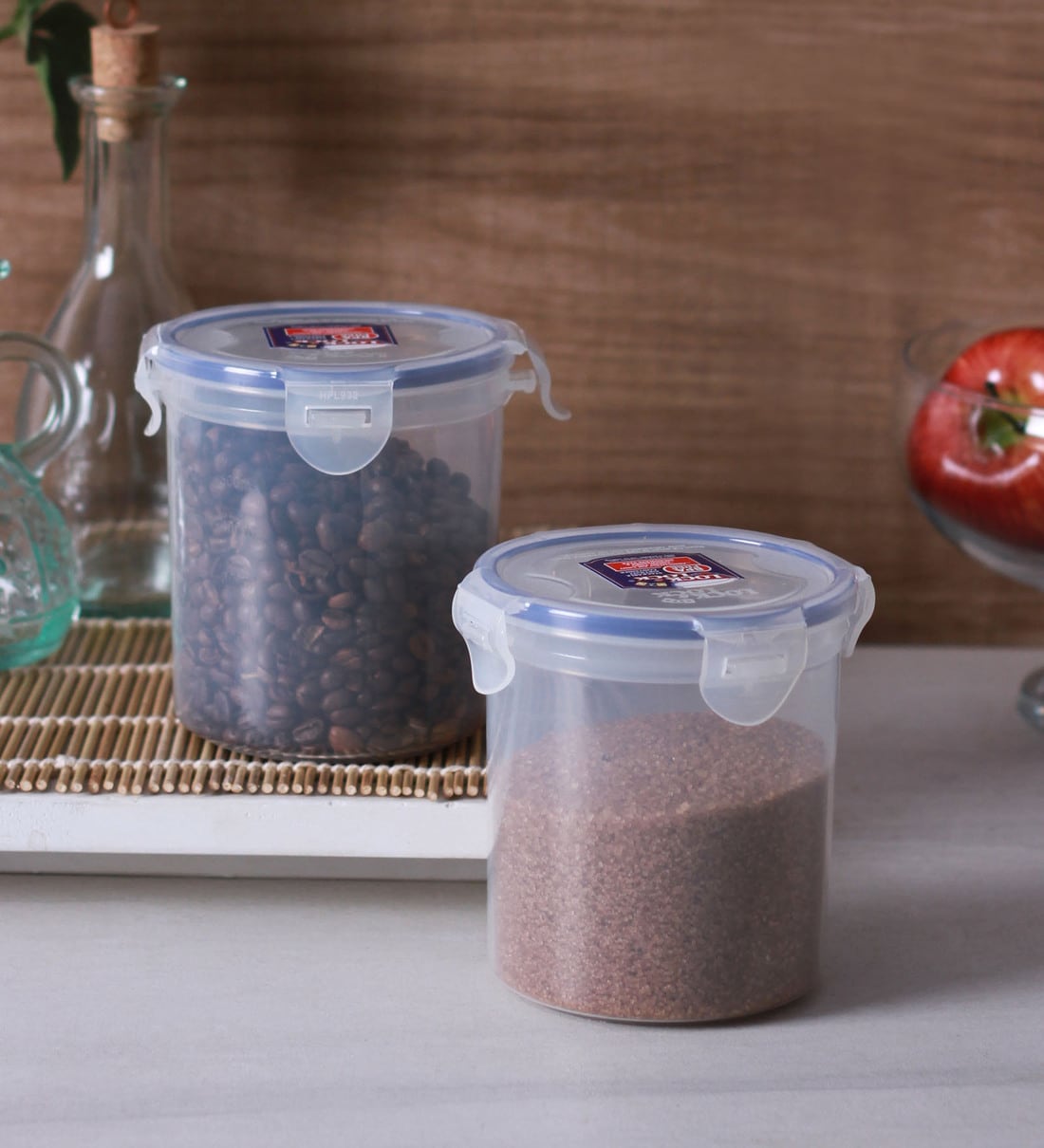 Buy 700 Ml Plastic Storage Container Set of 2 By Lock & Lock Online ...