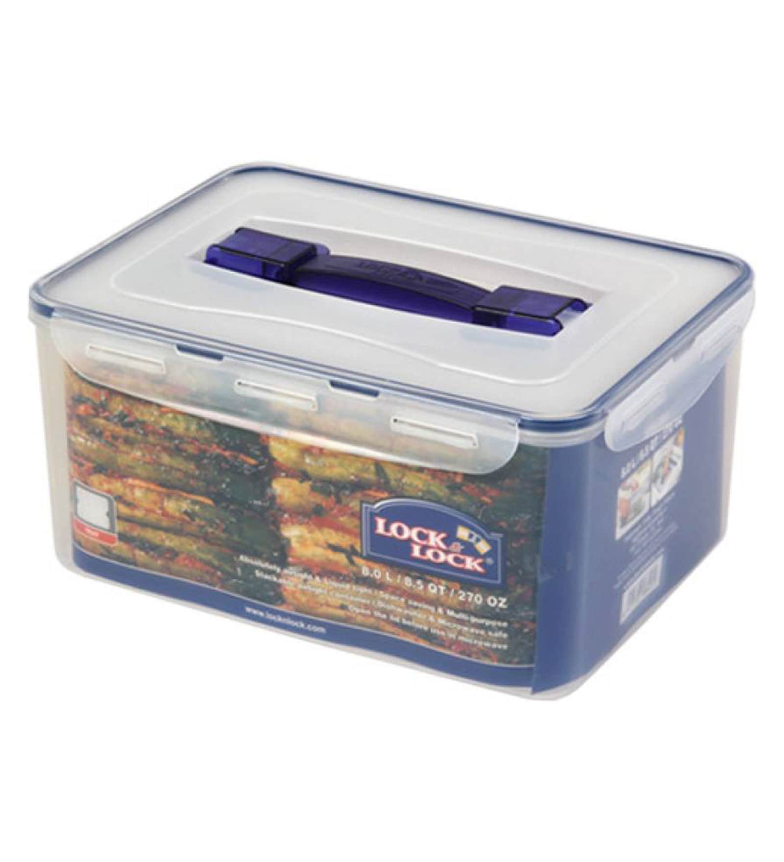 Buy 8 Ltr Plastic Storage Box By White By Lock & Lock Online - Plastic ...