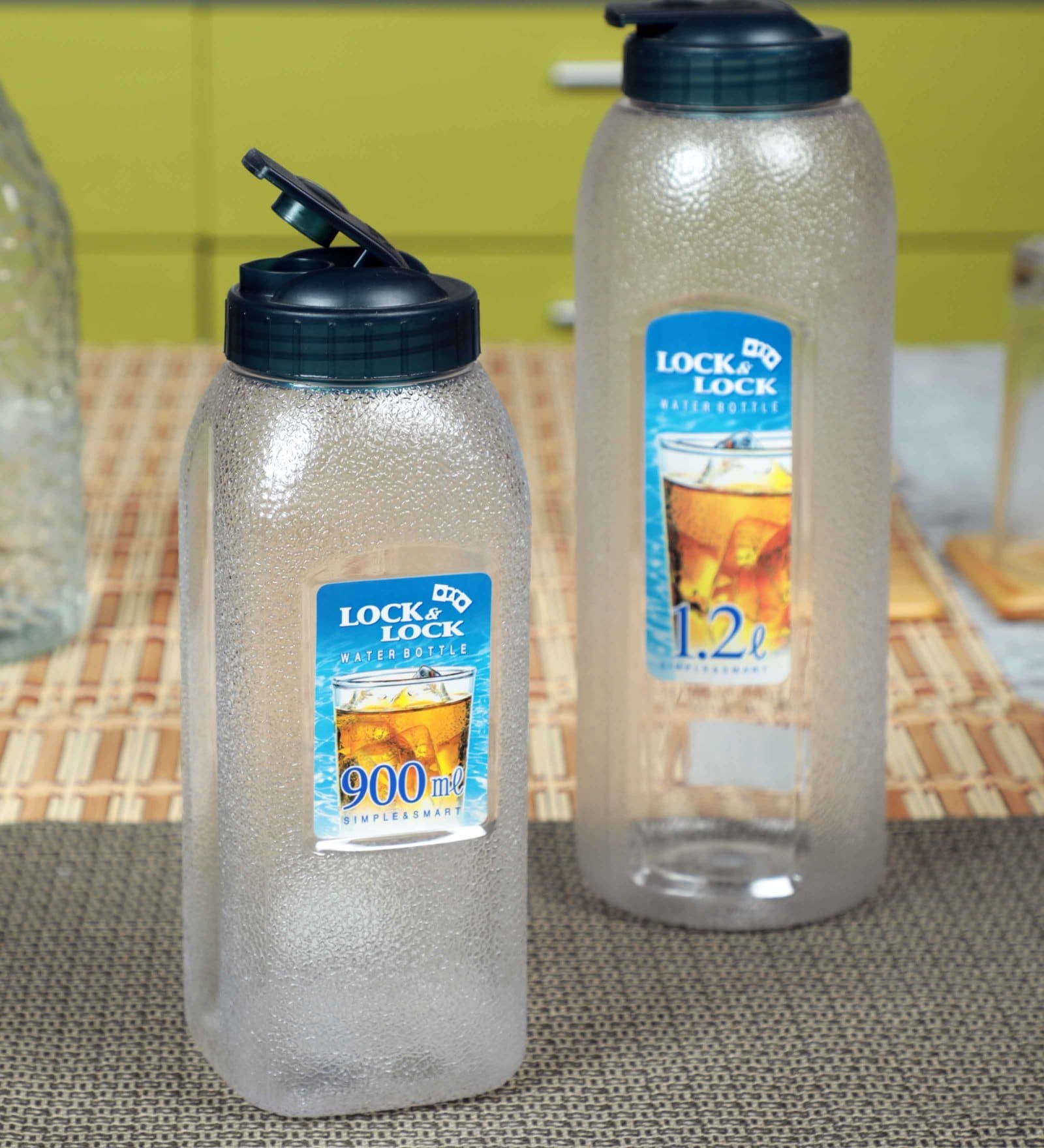 Buy Lock&Lock Transparent Plastic Water Bottles - Set of 4 Online ...