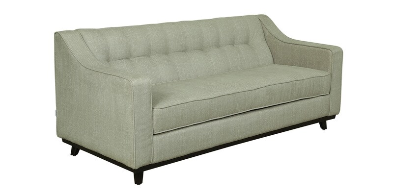 Buy Tignes Fabric 3 Seater Sofa In Indigo Beige Colour By Woodsworth ...