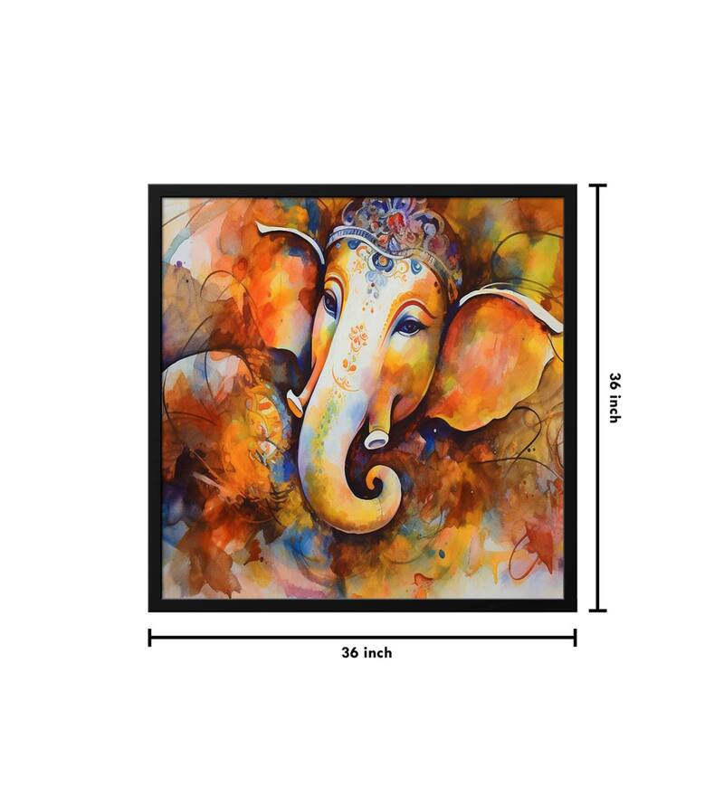 Lord Ganesha Paintings Modern Hd