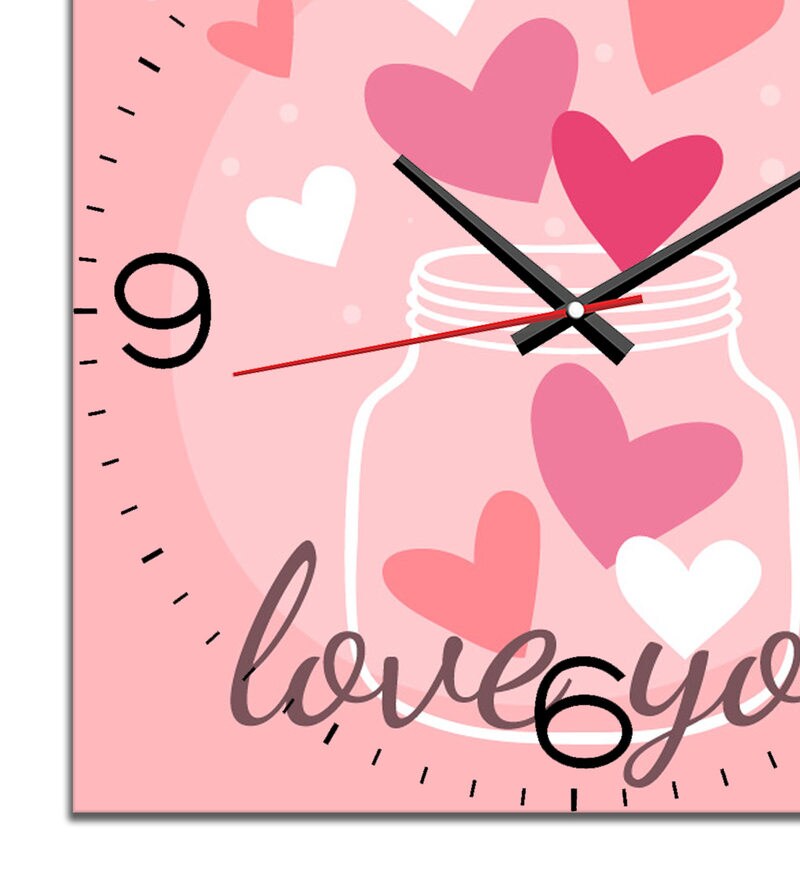 Buy Love in Wall Clock in Multicolour by WENS Online - Kids Wall Clocks ...