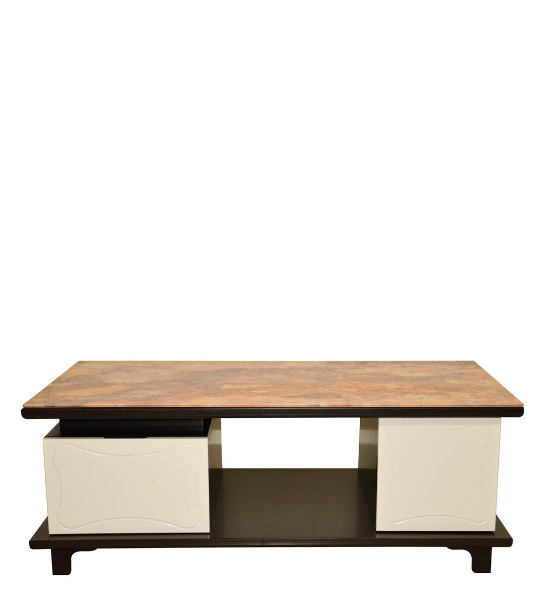 Buy Luka Coffee Table In Brown Finish By Ekome Online - Modern ...