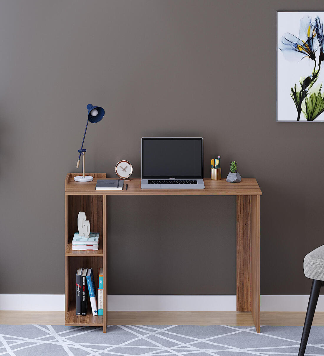 Buy Lumia Study Table In Exotic Teak Finish at 30% OFF by Furneaser ...