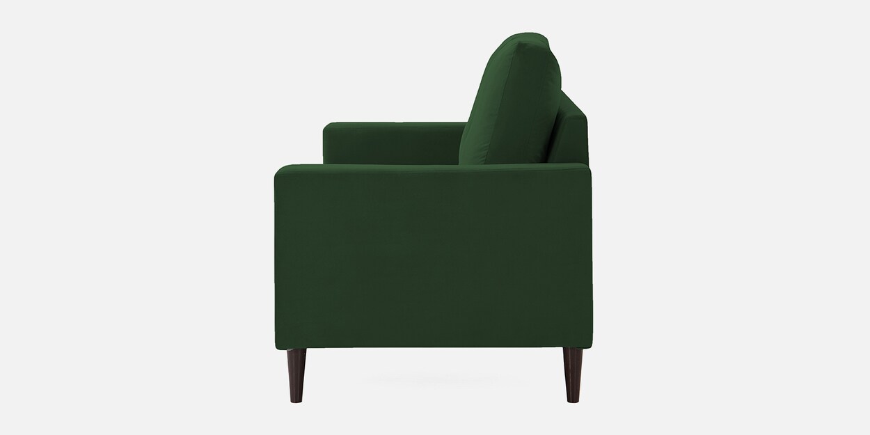 Buy Lucas Fabric 3 Seater Sofa in Basil Green Colour Online - Lawson 3 ...