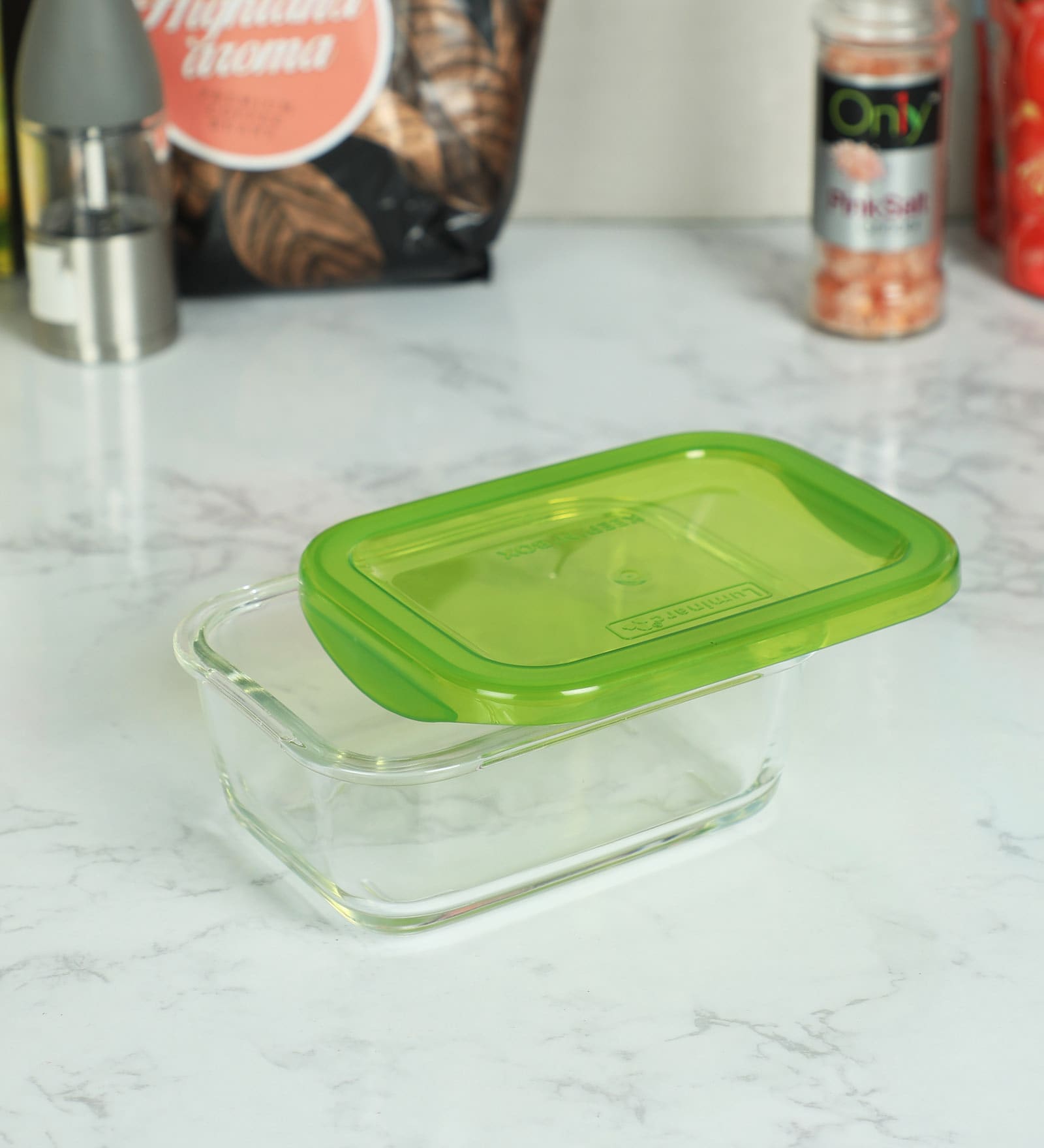 Buy Luminarc Keep 'N' Box Green 1160 Ml Storage Container- Set of 2 at ...