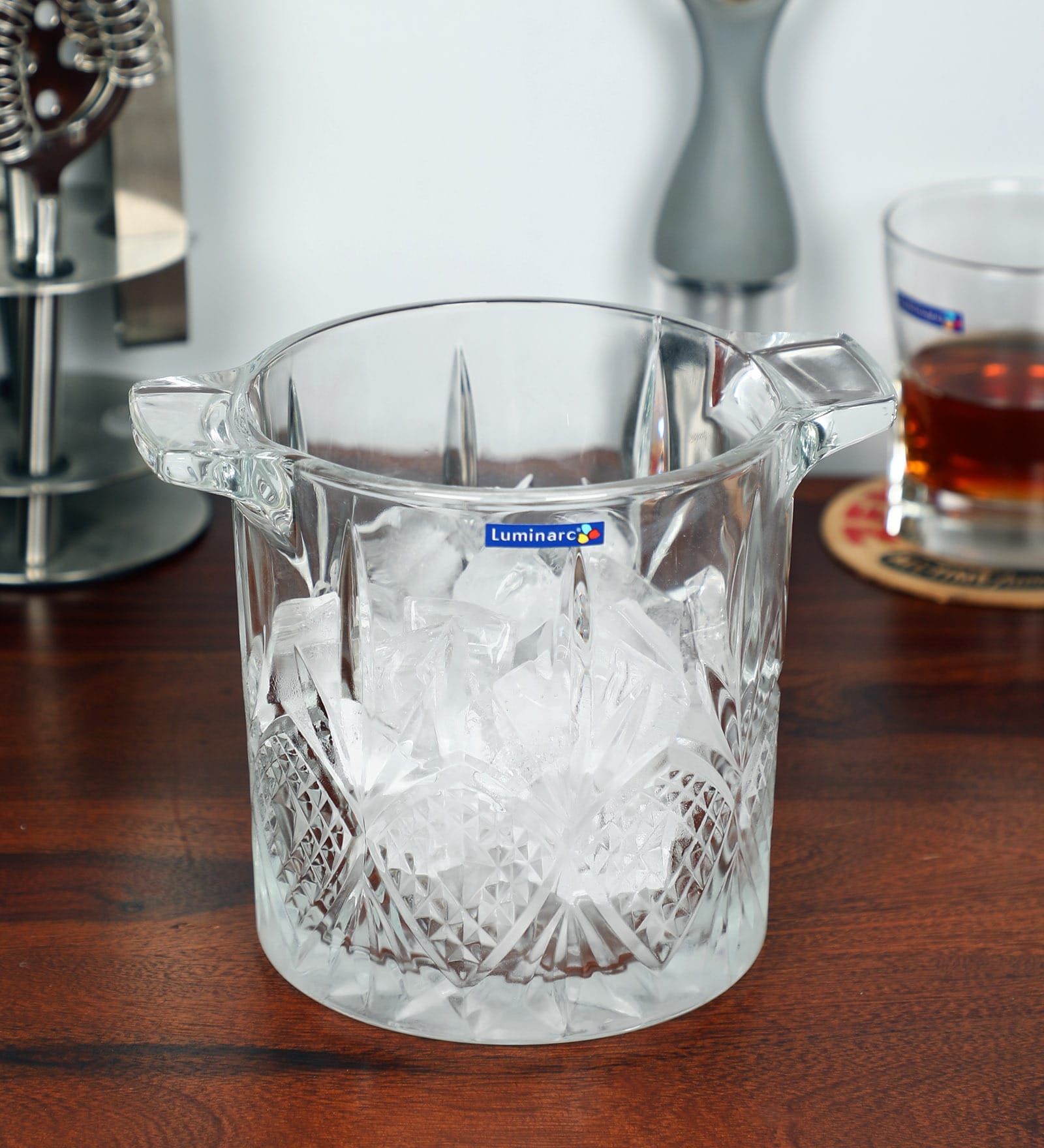 Buy Glass 2500 ML Ice Bucket by Luminarc Online - Ice Buckets and Tongs ...