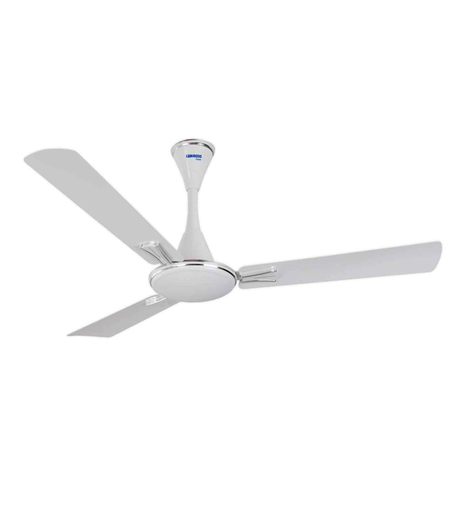 Buy Luminous Audie 1200mm 70-Watt Ceiling Fan (Sparkle White) at 5% OFF ...
