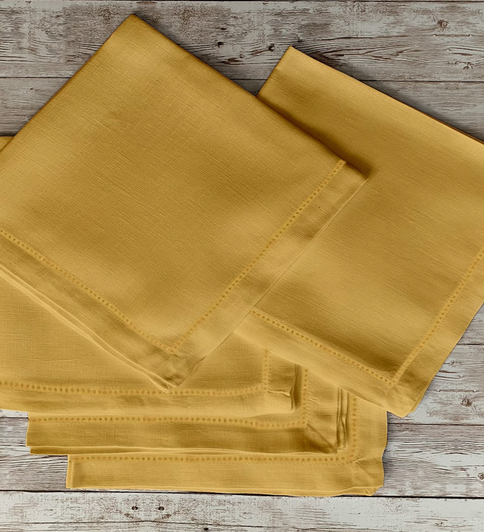 Buy yellow (16 x 16 Inches) Cotton (Set of 6) Napkins at 19% OFF by ...