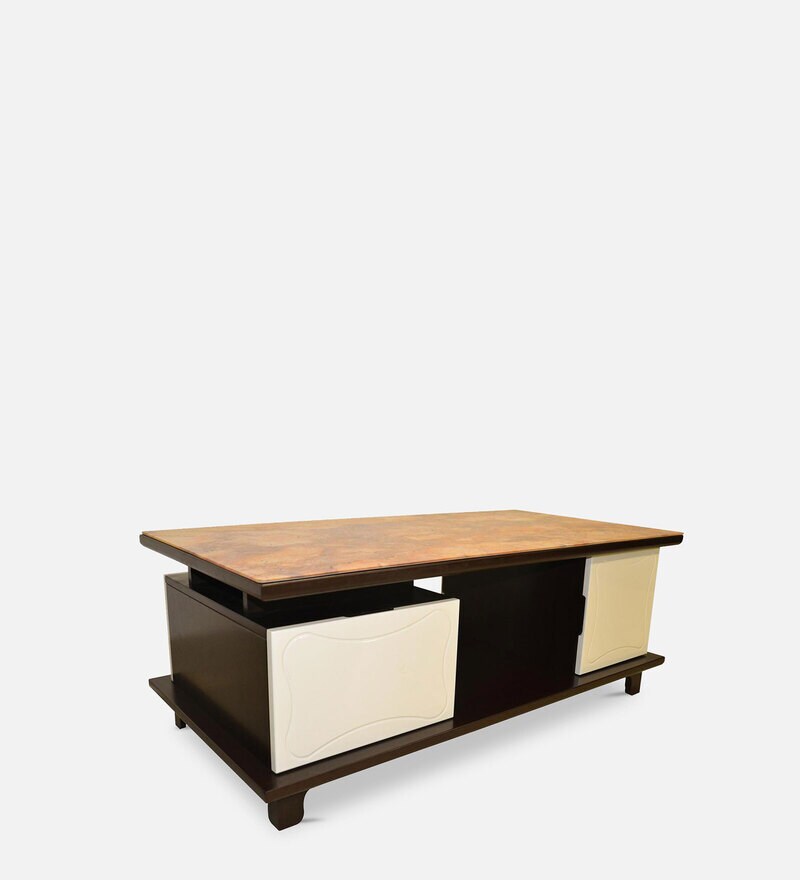 Buy Luka Coffee Table In Brown Finish By Ekome Online - Modern ...