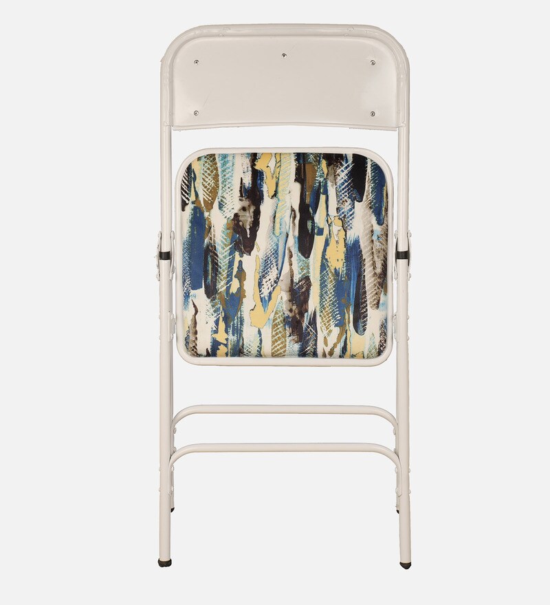 Buy Lux Metal Folding Chair in White Colour by Grandwill Online ...