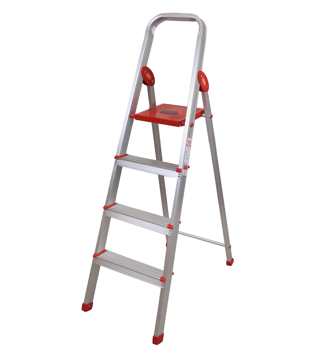 Buy 4 Steps 4.5 Ft Aluminium Step Ladder By Magna at 36% OFF by Magna ...