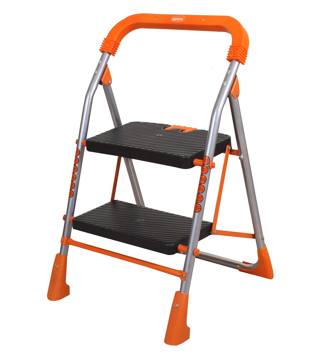 Buy 2 Steps 2.7 Ft Steel Step Ladder By Magna at 35% OFF by Magna ...