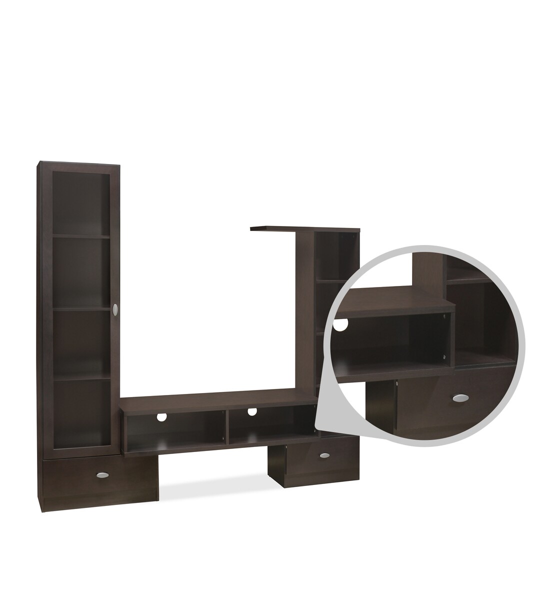 Buy Magneto TV Unit in Cappucino Colour by @home Online - TV Units - TV ...