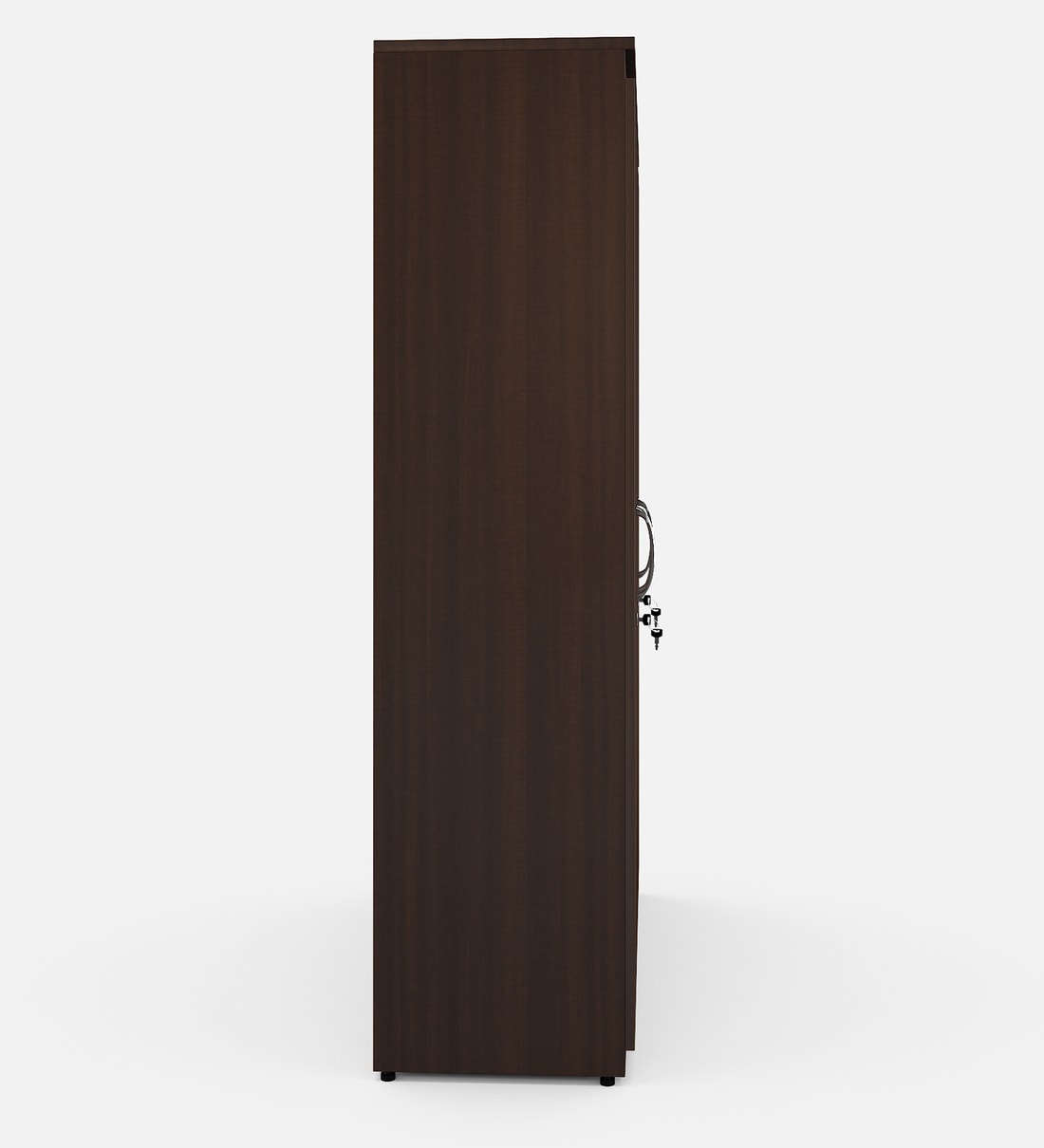 Buy Magnus 3 Door Wardrobe in Dark Elm Finish by Crystal Furnitech ...