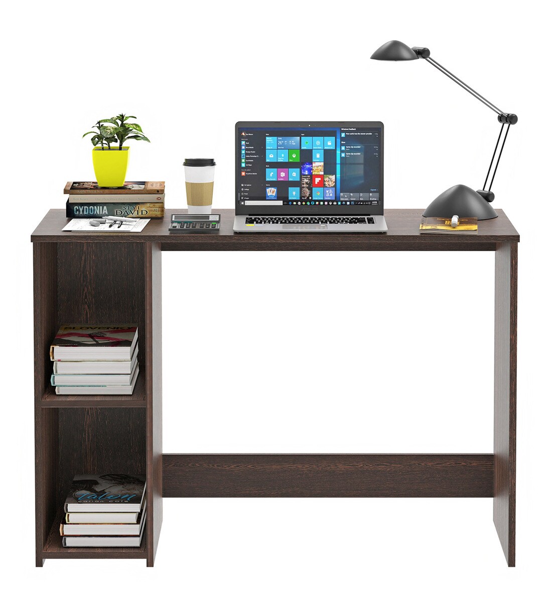Buy Mallium Writing Table in Wenge Finish Online - Modern Writing ...