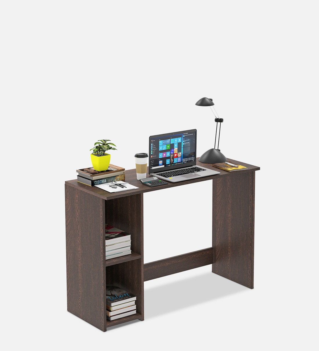 Buy Mallium Writing Table in Wenge Finish Online - Modern Writing ...