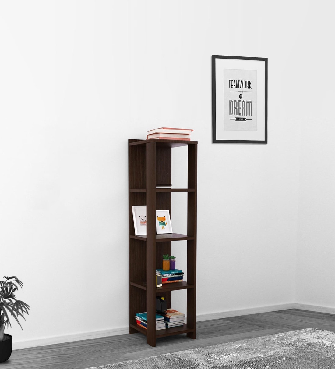 Buy Malta Book Shelf in African Oak Finish at 58% OFF by HomeTown ...