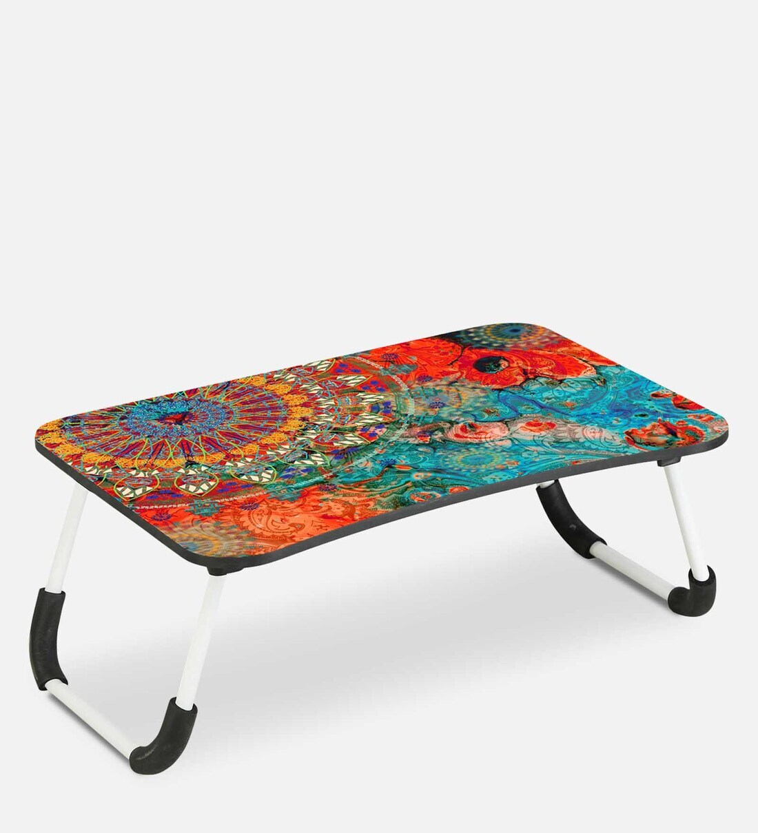 Buy Mandala Portable Table in Multi Finish Online - Portable Tables ...