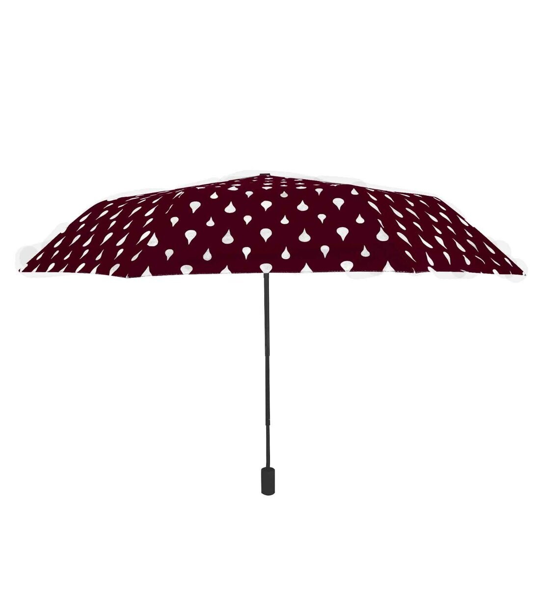 Buy Maroon UV Coated Color Changing 3 Fold Nylon Umbrella by Style ...