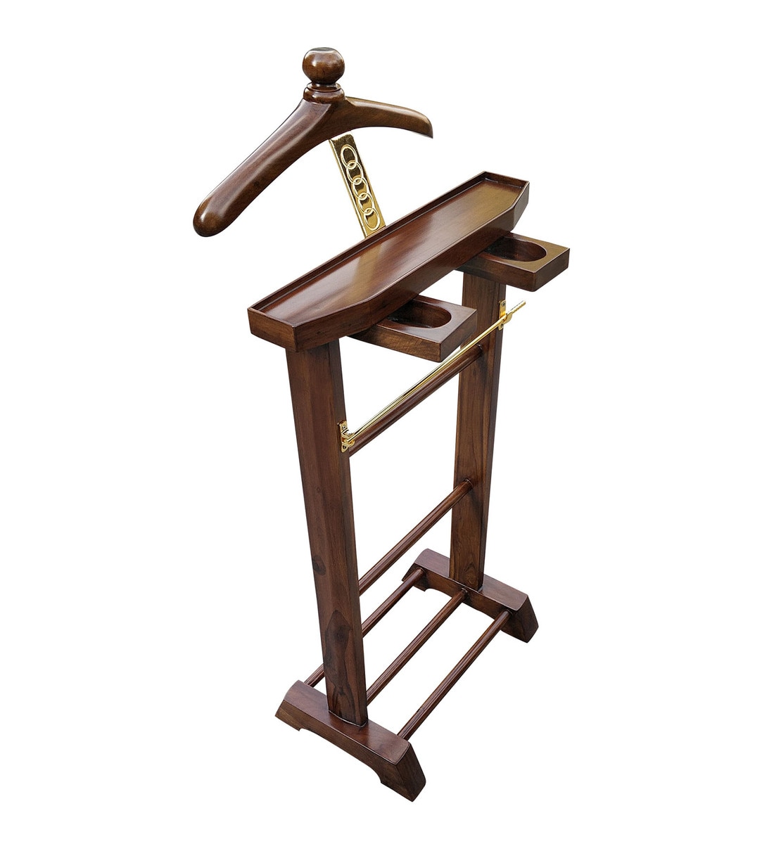 Buy Max Solid Wood Dresser in Walnut Finish Online - Dressers ...