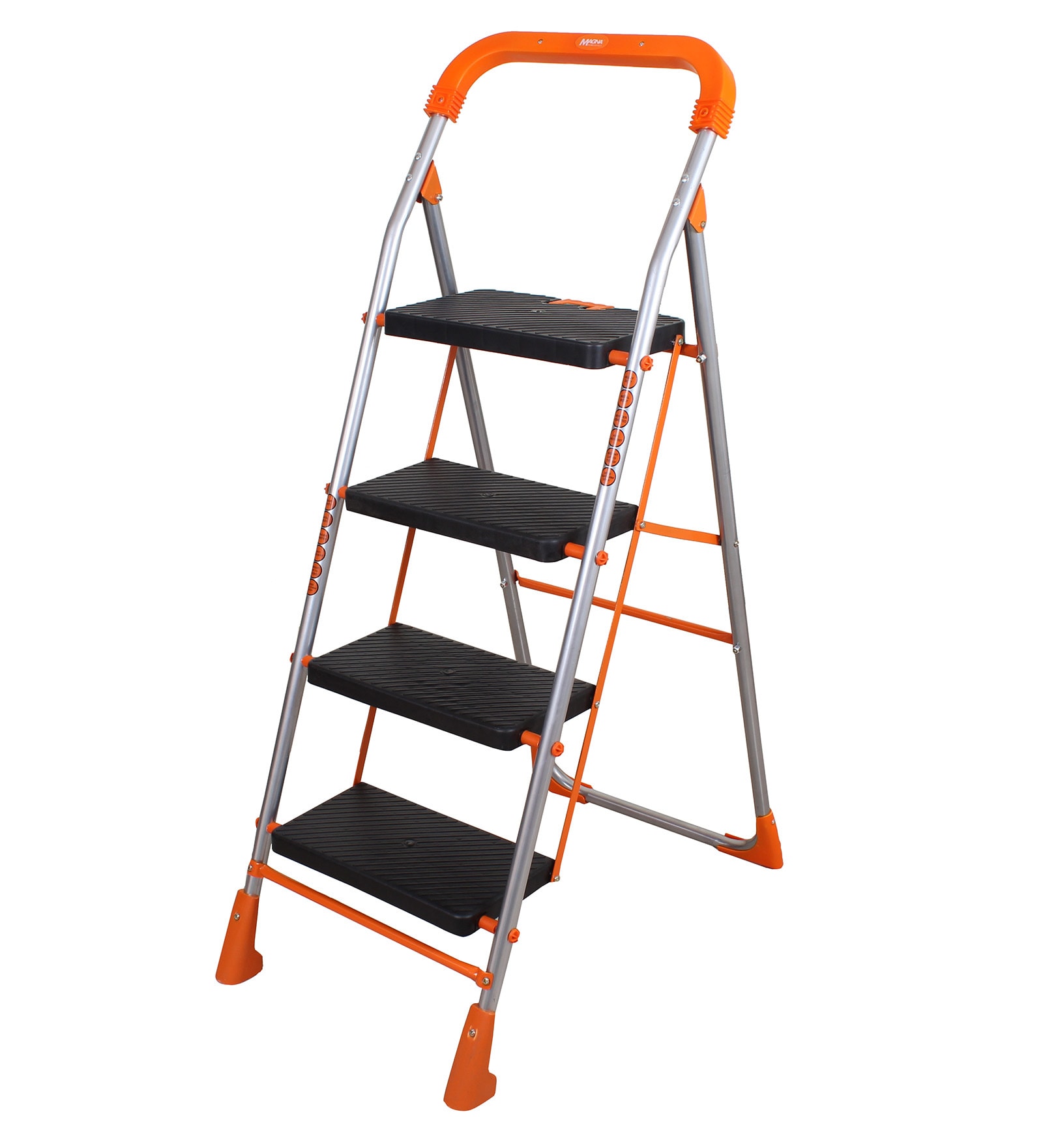 Buy 4 Steps 4.1 Ft Steel Step Ladder By Magna at 36% OFF by Magna ...